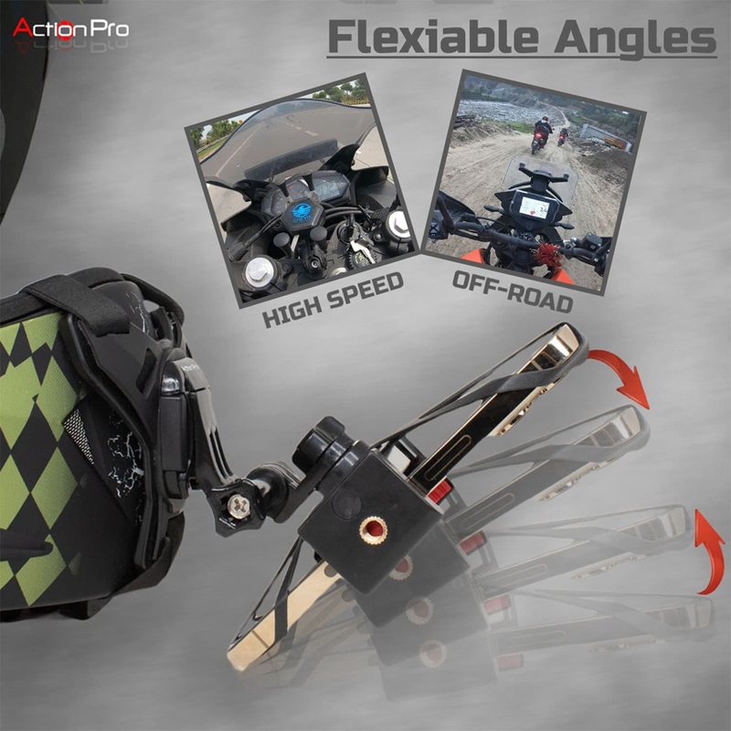 Universal Helmet Chin Mount for Mobile & Action Cameras | Kalpurze.com